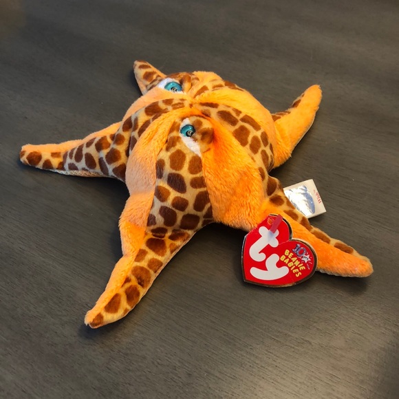 Ty | Toys | Ty Beanie Baby Starfish Wish With Tag | Poshmark